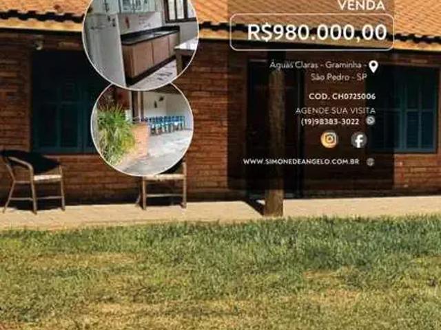 Sítio / Chácara para Venda em São Pedro/SP Águas de São Pedro 4 Quartos