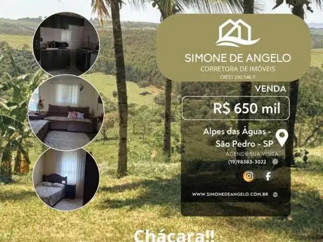 Sítio / Chácara para Venda em São Pedro/SP Alpes das Águas 2 Quartos