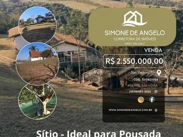 Sítio / Chácara para Venda em São Pedro/SP Zona Rural