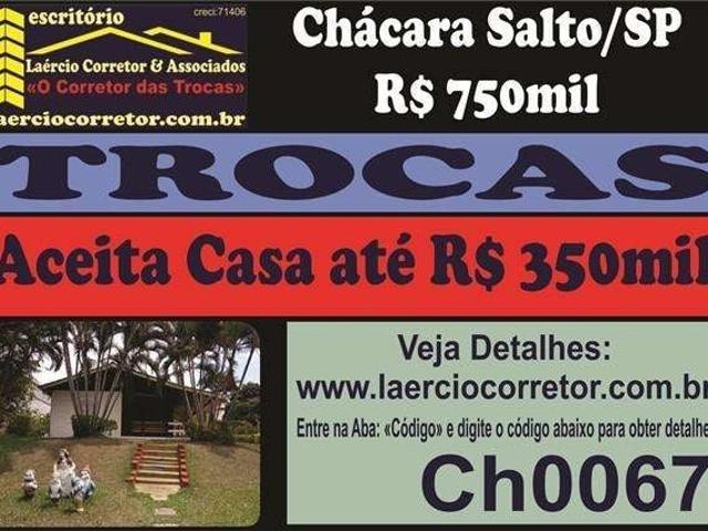 Sítio / Chácara para Venda em Salto/SP Terras de Santa Rosa 3 Quartos