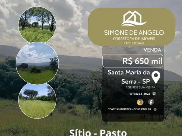 Sítio / Chácara para Venda em Santa Maria da Serra/SP Zona Rural