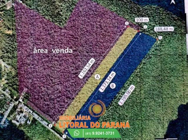 Sítio / Chácara para Venda em Pontal do Paraná/PR Guaraguaçu