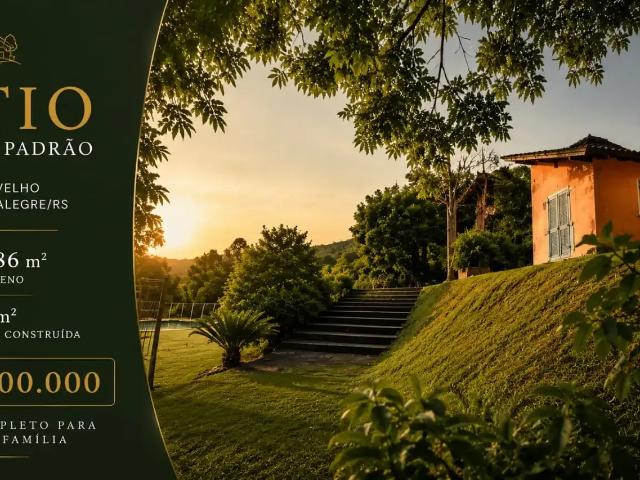 Sítio / Chácara para Venda em Porto Alegre/RS Belém Velho 3 Quartos