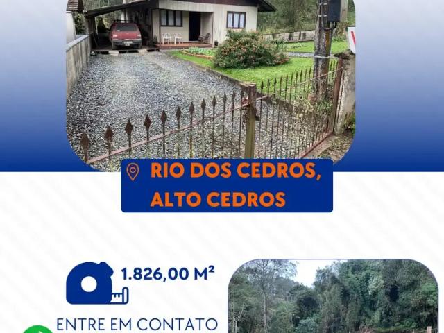 Sítio / Chácara para Venda em Rio dos Cedros/SC Alto Cedros 3 Quartos