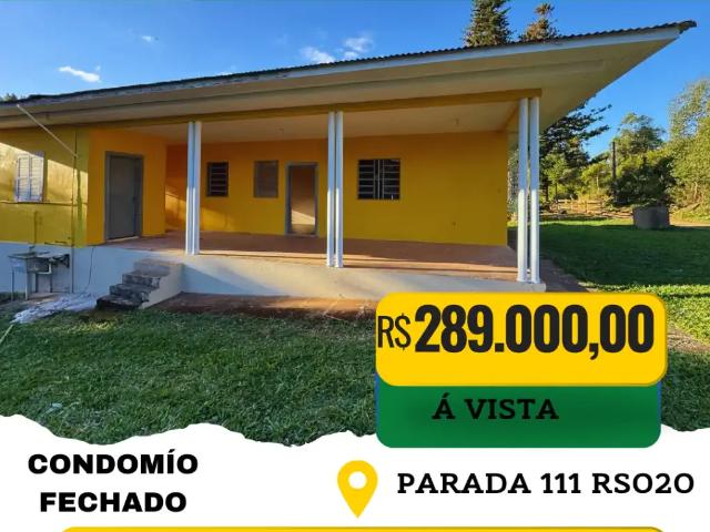 Sítio / Chácara para Venda em Taquara/RS Pega Fogo Distrito 2 Quartos