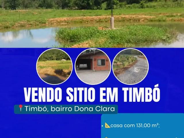 Sítio / Chácara para Venda em Timbó/SC Dona Clara 4 Quartos