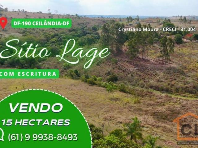 Sítio formado com 150 ha em Ceilândia, Brasília/DF