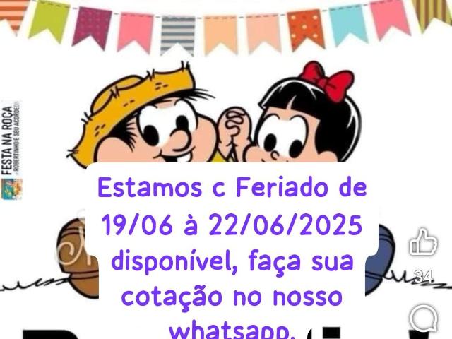 Sitio Guararema/ Santa Branca NATAL E ANO NOVO INDISPONÍVEL FAÇA SUA FESTA JUNINA