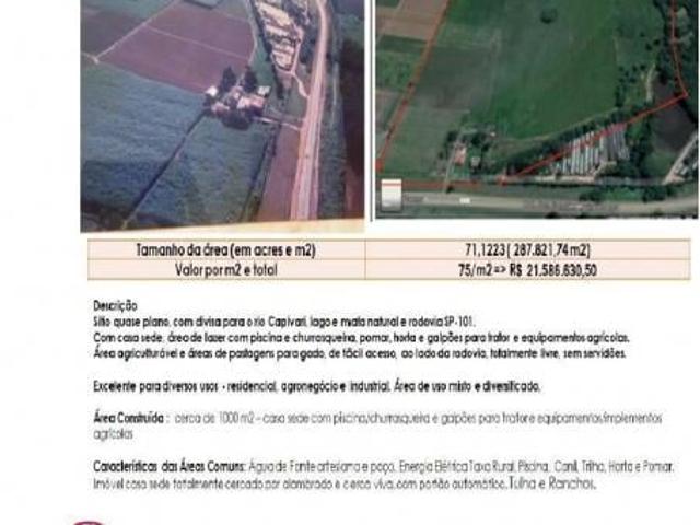 Sítio para venda em Fazenda Santo Antonio Haras Larissa, M