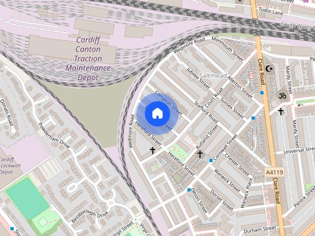 Somerset St, Cardiff, CF11