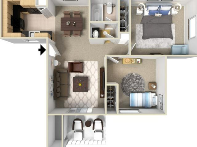 Sommerset 2 Bedroom Apartment for Rent at 591 Peabody Rd, Vacaville, CA 95687