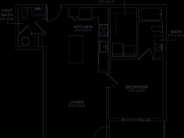 Sonder Studio Apartment for Rent at 1500 Meadow Lake Pkwy, Kansas City, MO 64114 Waldo