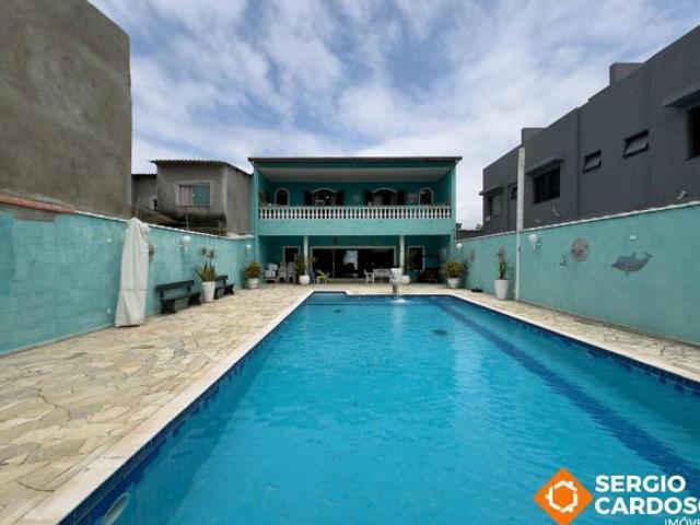 SOBRADÃO 6 QUARTOS 4 SUÍTES EM TERRENO 600M² PERTINHO DA PRAIA ITANHAÉM SP