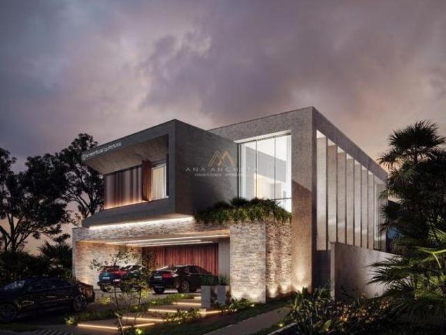 Sobrado magnífico à venda no Quinta do Golde Jardins, 5 suítes +quarto empregada