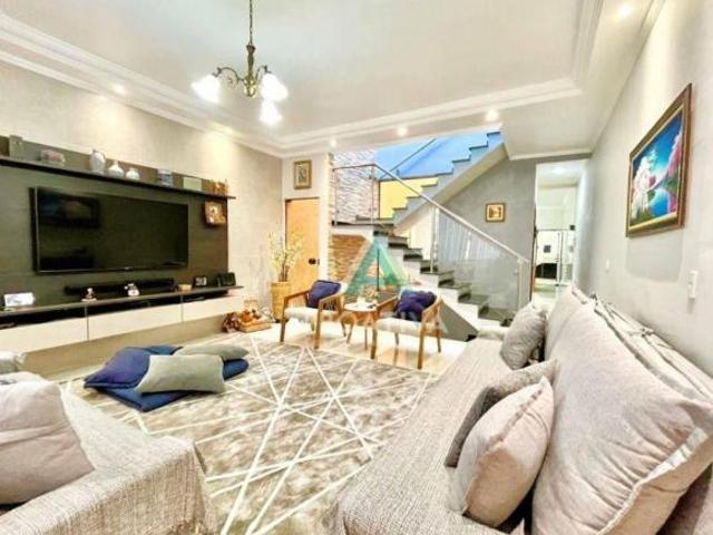 Sobrado mobiliado 3 suítes à venda, 220 m² por R$ 840.000 Vila Progresso Santo André/SP