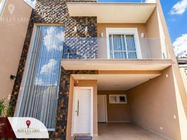 Sobrado mobiliado com 3 dormitórios à venda, 210 m² por R$ 1.690.000 Pineville Pinhais/PR