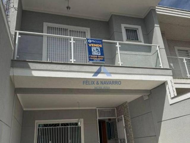 Sobrado mobiliado com 3 suítes e 2 vagas à venda, 130 m² por R$ 1.035.000 Parque Vitória São Pau