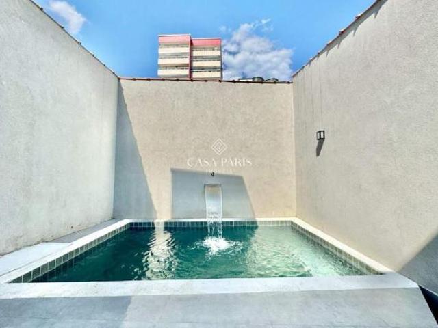 Sobrado Mobiliado com Piscina e Espaço Gourmet | 3 Dorms 1 Suíte | Aviação, Praia Grande