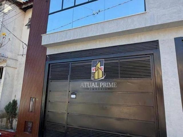 Sobrado Moderno à Venda no Jardim Anchieta em Mauá com 3 Dormitórios e 2 Vagas | R$ 690.000