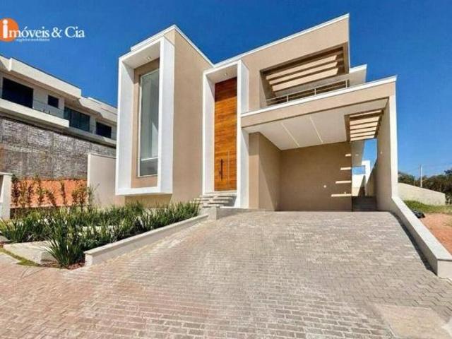 SOBRADO MODERNO EM CONDOMINIO FECHADO ATIBAIA SP