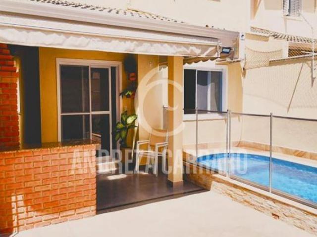 Sobrado no Condomínio fechado Vizzon Ville com piscina privativa