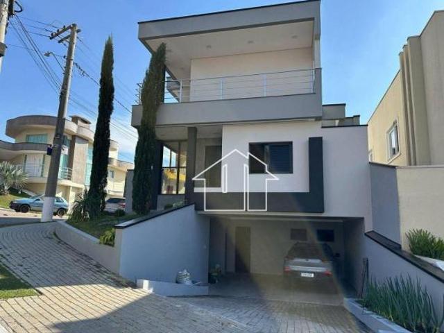 Sobrado no Residencial Mantiqueira 232m² 3 suítes Piscina Aquecida Área Gourmet