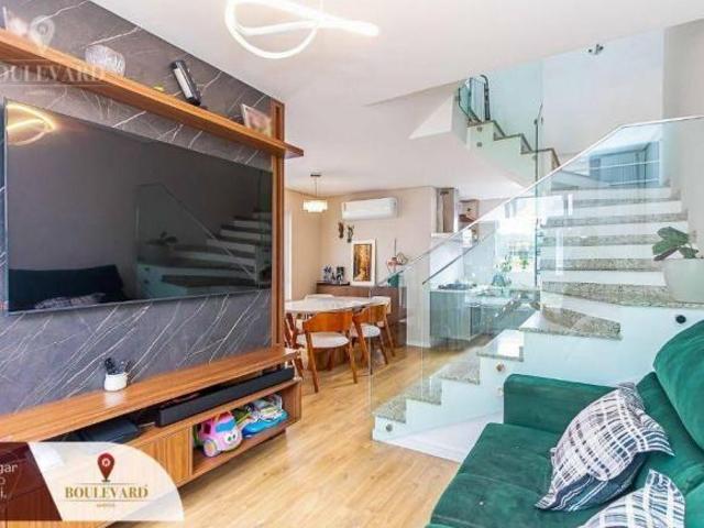 Sobrado no Residencial Meriggiare com 3 dormitórios à venda, 124 m² por R$ 1.088.900 Portão Curi