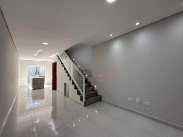 Sobrado novo 3 dorm, 1 suíte, 2vagas