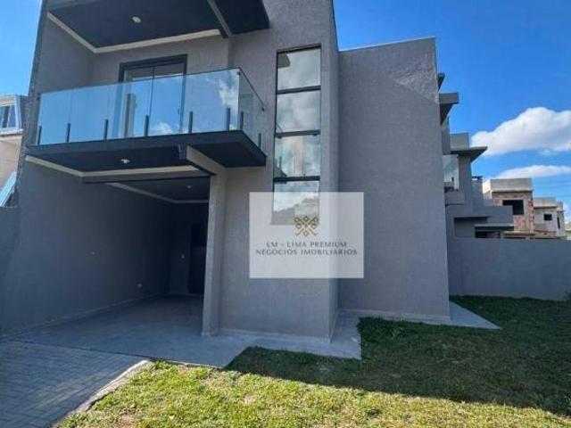 Sobrado Novo 3 Quartos com Quintal Gramado no Tatuquara | 84m² | R$ 550.000,00