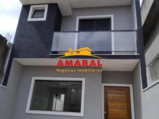 Sobrado Novo 3 Quartos 1 Suíte c/ Closet e Sacada | Amplo Quintal Jardim Cambuci Mogi das Cruzes