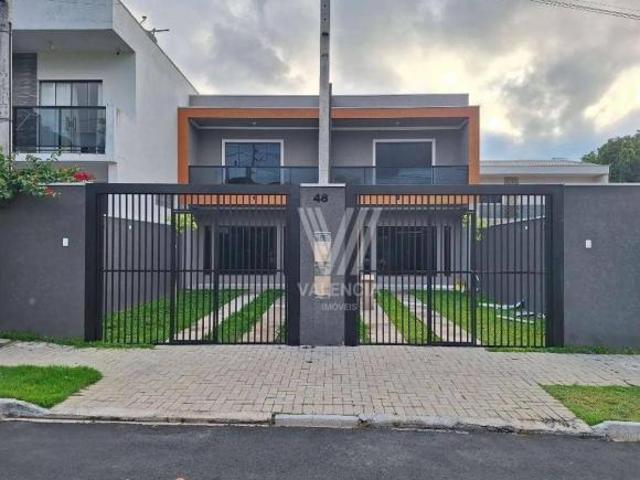 Sobrado Novo | 121m² priv | 3 Quarto | 1 Suite | 3 Vaga | Pinheirinho Curitiba/PR