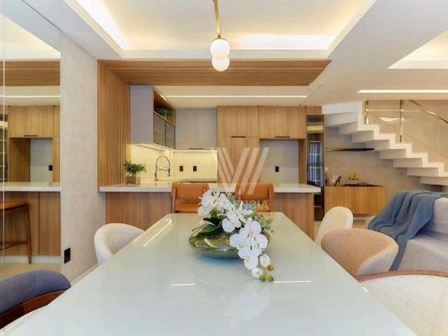 Sobrado Novo | 191m² priv | 3 Quarto | 1 suíte | 3 Vaga | Santa Felicidade Curitiba/PR