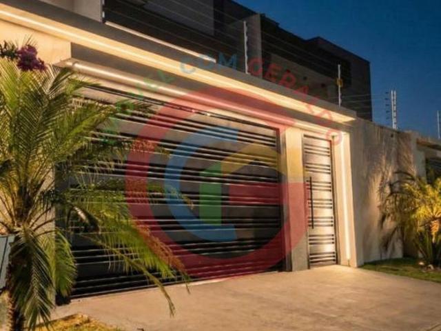 Sobrado Novo 4 suítes. 5 Vagas. C/ Piscina. Parque Anhanguera