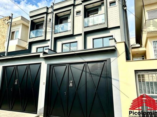 Sobrado novo, 80m2, Pq.São Lucas, 2 suítes, 2 vagas de garagem, espaço gourmet, sala 2 ambientes, i