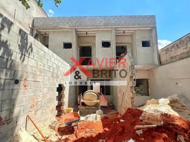 Sobrado Novo 80m² na Fase de Construção 2 Suítes 1 com Sacada 2 Vagas Próximo à Av. São Miguel