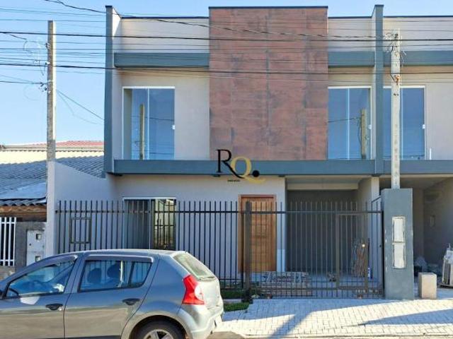 SOBRADO NOVO 88,69M² COM CHURRASQUEIRA E JARDIM 03 QUARTOS E SACADA BAIRRO CIC