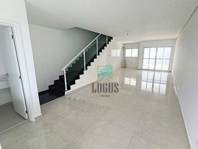 Sobrado NOVO, com ótima disposição de 150m² composto por 3 quartos 3 suíte, à venda por R$1.115.000
