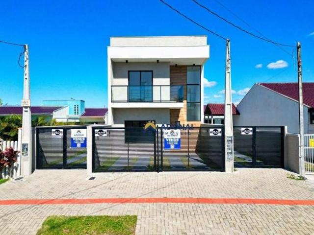 Sobrado Novo com Piscina, 3 dormitórios à venda, 116 m² por R$ 730.000 Eliana Guaratuba/PR