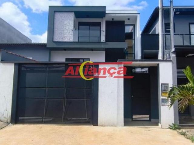 SOBRADO NOVO COM PISCINA, 3 QUARTOS 1 SUIT, CLOSET E SACADA CARMELA 3, BONSUCESSO, GUARULHOS,SP