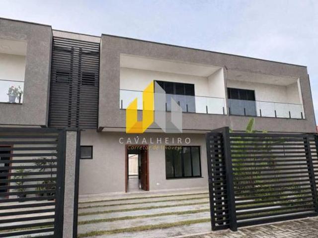 Sobrado Novo com Piscina e Próximo ao Mar 4 quartos 2 suítes