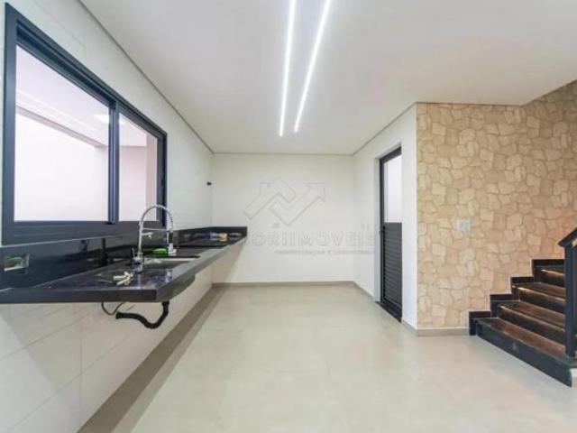 Sobrado novo com 03 Quartos à venda, 108m² por R$ 830.000,00 na Vila Scarpelli, Santo André/SP