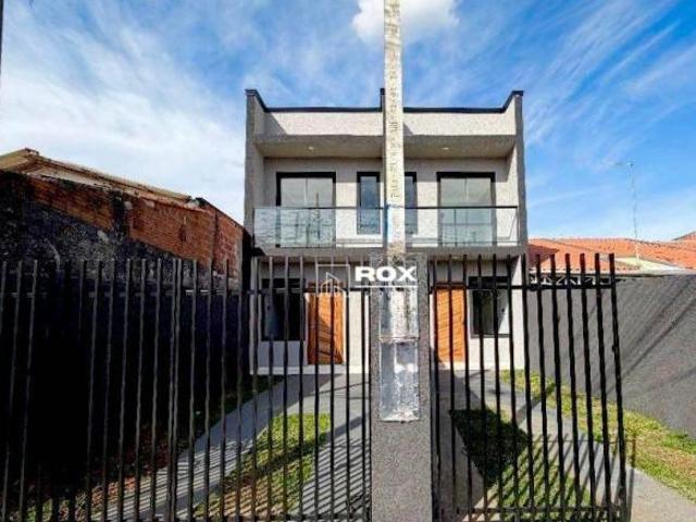 Sobrado novo com 2 quartos à venda Campo de Santana Curitiba/PR