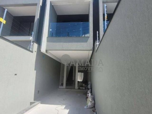 Sobrado novo com 3 quartos sendo 1 suíte, área gourmet, 2 vagas à venda, 120 m² por R$ 780.000 Vil
