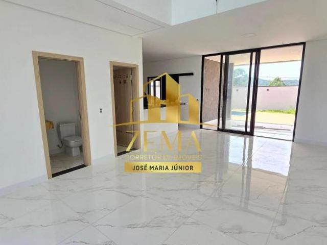 Sobrado novo condominio, 03 Sts, Gourmet, Living Duplo, Lavabo, Piscina