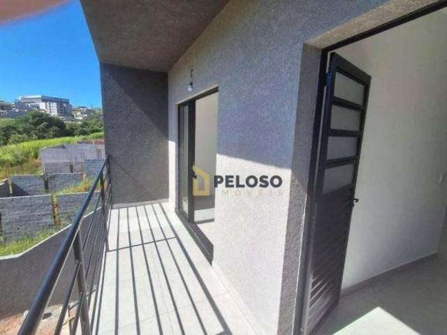 Sobrado novo à venda | 115m² | 3 dormitórios | 1 suíte | 2 vagas Atibaia São Paulo/SP