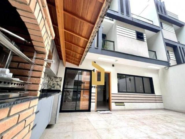 Sobrado novo à venda | 3 suítes | churrasqueira | 2 vagas | Vila Ester São Paulo/SP