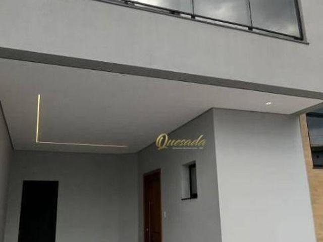 Sobrado novo à venda, 3 suítes, piscina, Condomínio Jardim Toscana, Indaiatuba