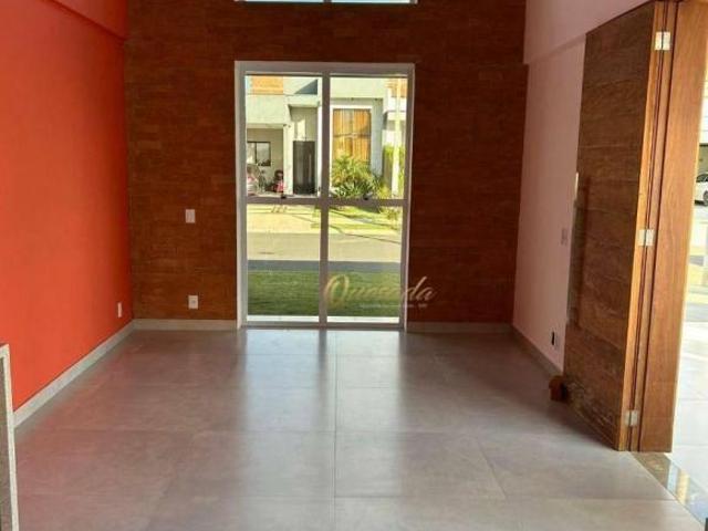 Sobrado novo à venda com 3 quartos, 1 suíte, piscina e área gourmet – Cond. Mantova Indaiatuba