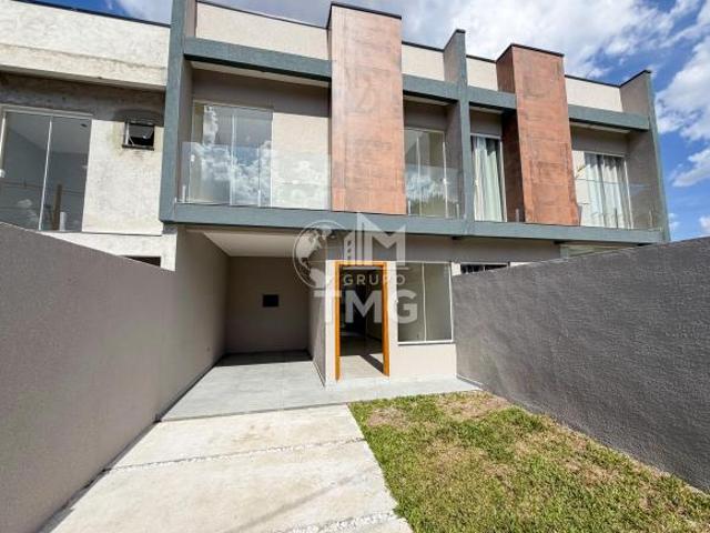 Sobrado novo à venda no Campo Comprido, Curitiba — pronto pra morar