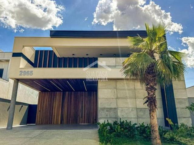 Sobrado novo a Venda no Condomínio Paradiso em Indaiatuba